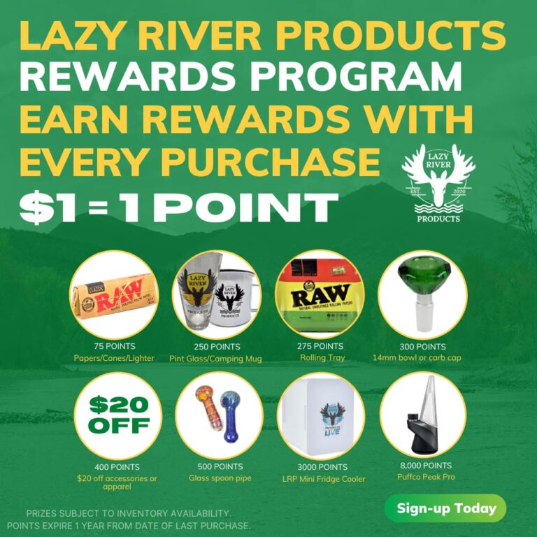 Lazy River Products Rewards • Massachusetts Recreational Cannabis ...